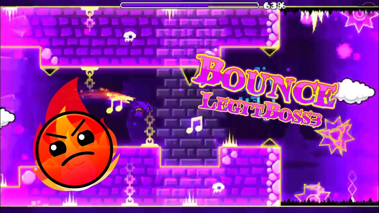 Geometry Dash [2.1]: Bounce By LegitBoss3 (Me) - YouTube