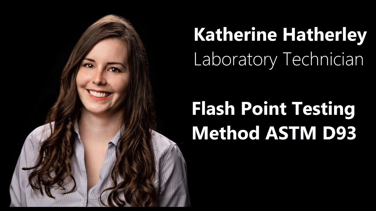 Flash Point Test Method ASTM D93 Pensky-Martens Closed Cup Tester - YouTube