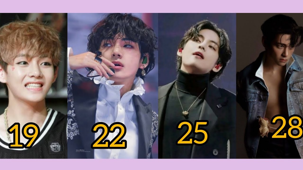 BTS V evolution and his vocal change 19-28 (2013-2024) | 😋 - YouTube