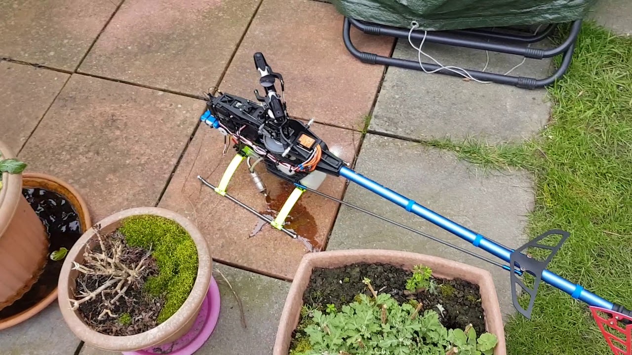 Thunder Tiger raptor 30 50 helicopter flybarless 4-stroke conversion ...