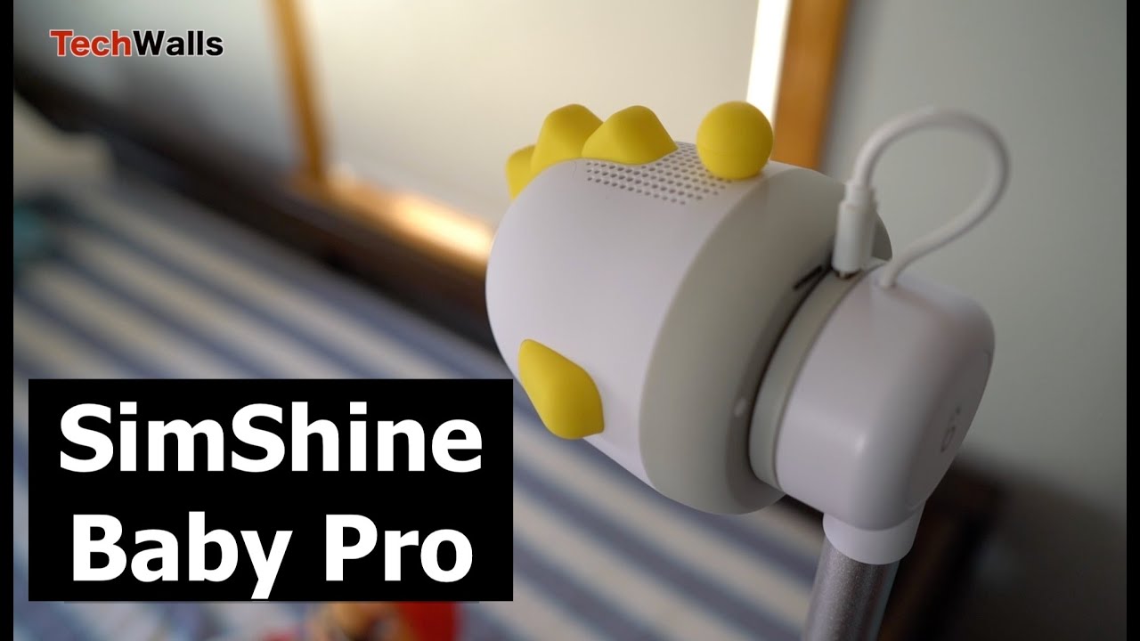 Simshine Baby Pro Baby Monitor Unboxing & Setup - YouTube