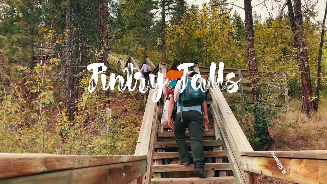 A Glimpse of Wonderful Fintry Falls in Vernon BC - YouTube