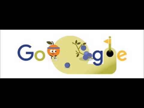 Google Doodle: Day 5 of the 2016 Doodle Fruit Games - YouTube