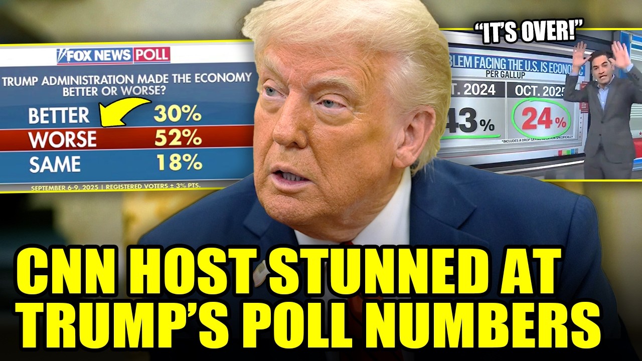 Trump's Economy Gets SHOCKING Numbers In Latest Poll - YouTube