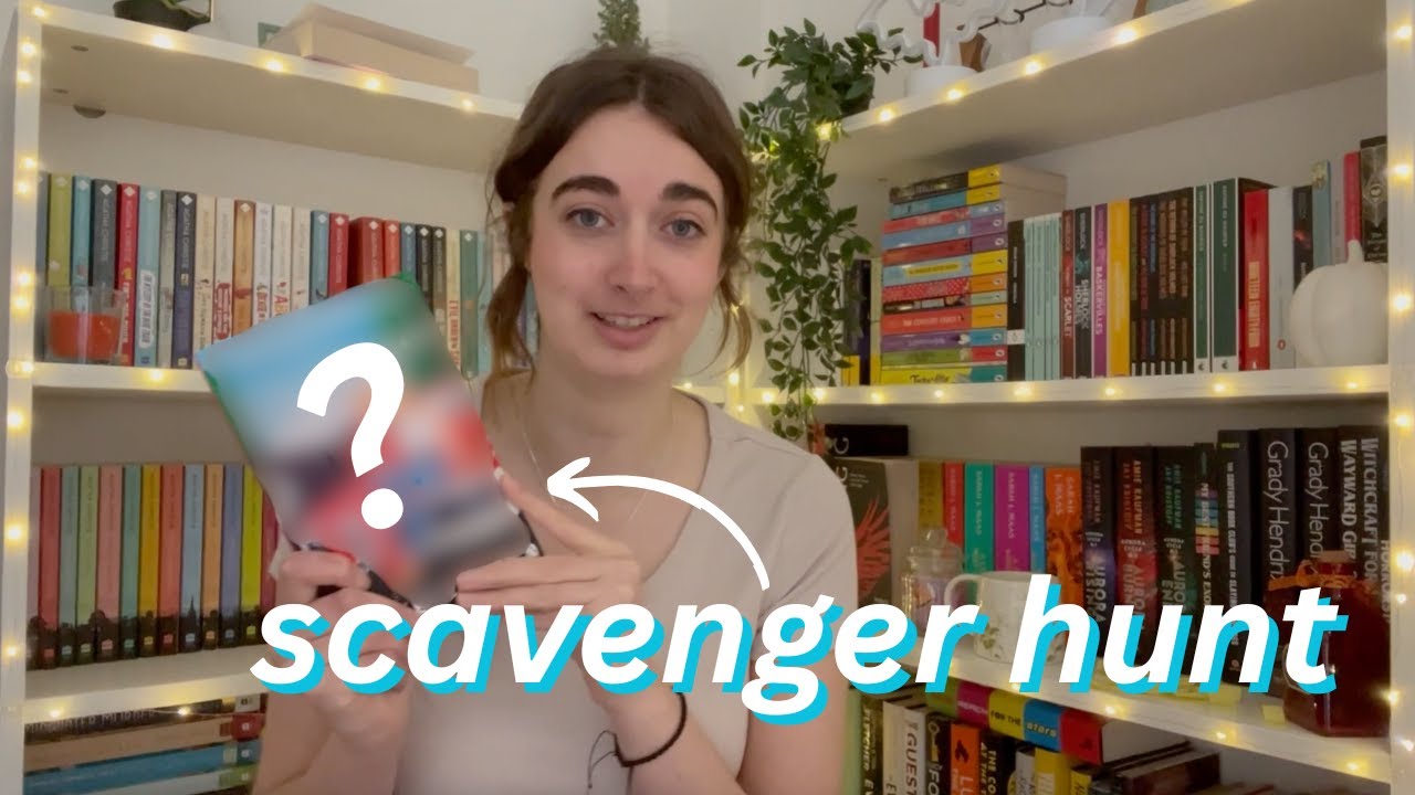 SCAVENGER HUNT picks my next read... - YouTube