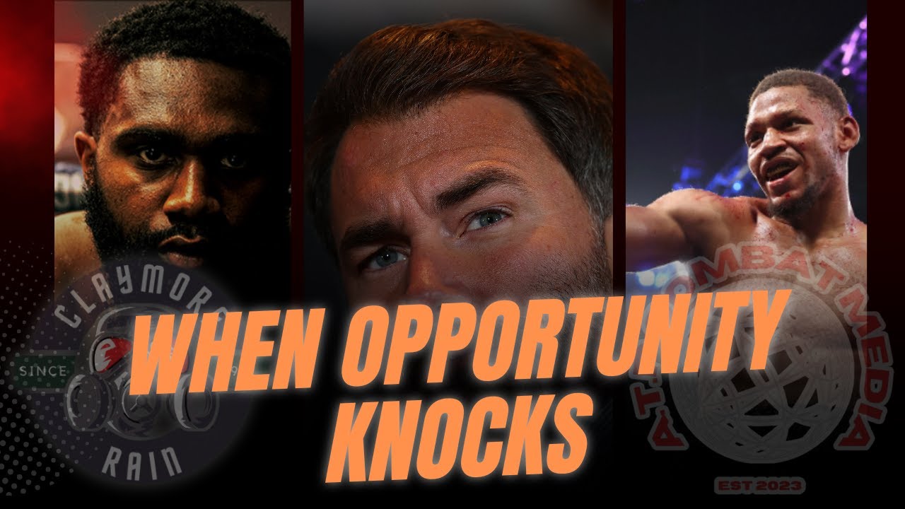 JARON ENNIS SEEMS TO BE IN A COMPLICATED SITUATION , WHEN OPPORTUNITY KNOCKS DO YOU ALWAYS ...