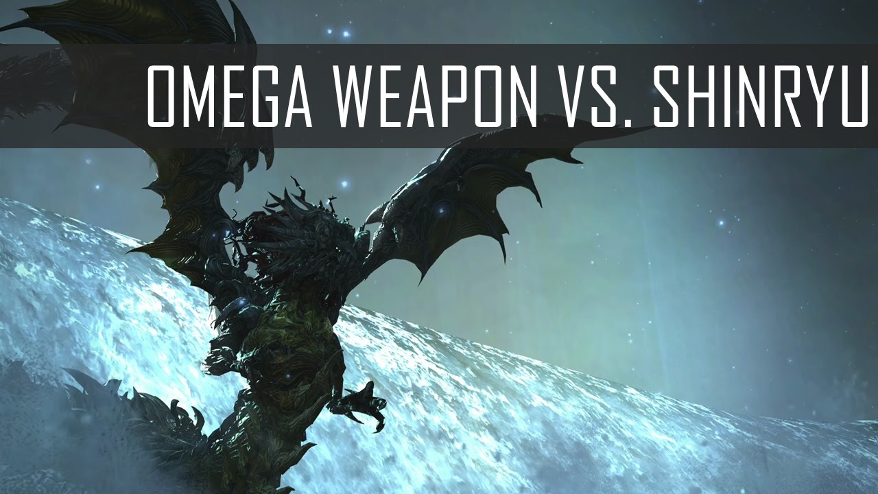 FFXIV - Omega Weapon vs. Shinryu [SPOILER 3.55 MSQ] - YouTube