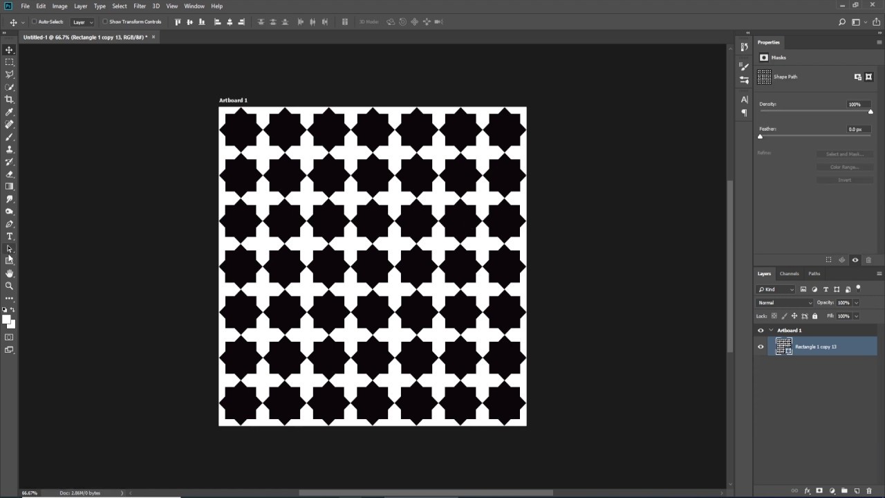 1 Pattern Design In Photoshop Easy Photoshop Tutorials CCGD - YouTube