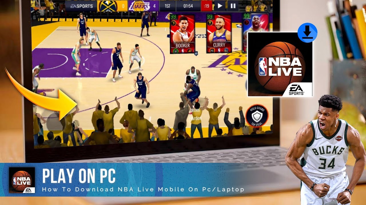 How to Download & Play NBA LIVE Mobile Basketball on PC/Laptop 2025 ...