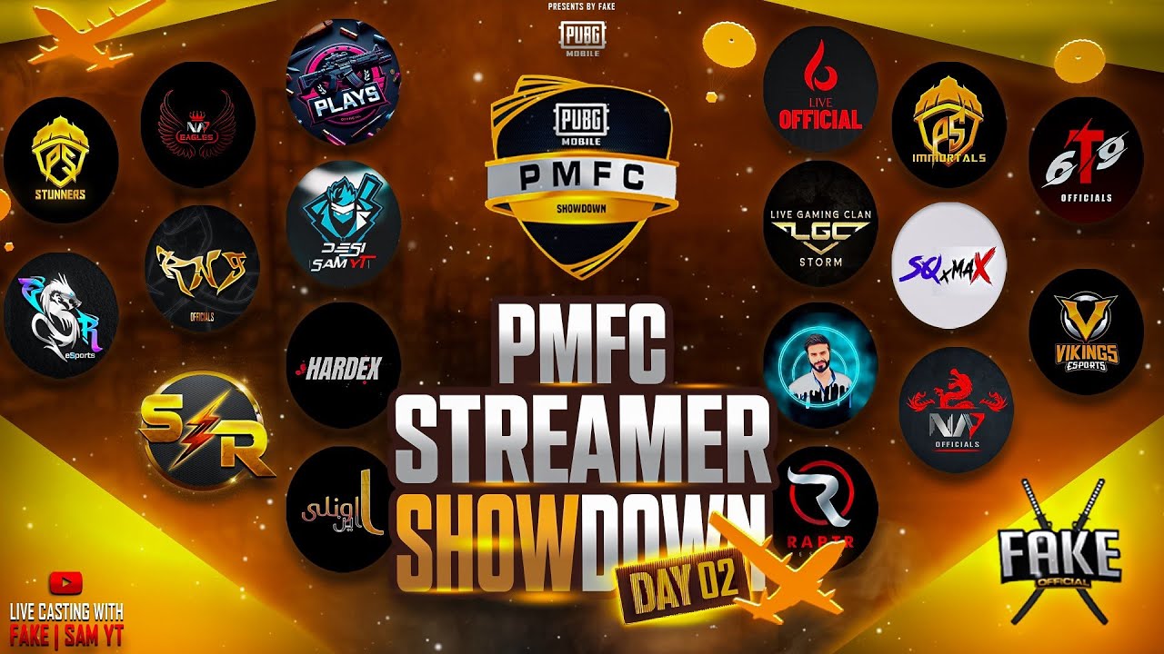 PMFC STREAMER SHOWDOWN DAY 2 TEAM PS STUNNERS | THUG xD - YouTube