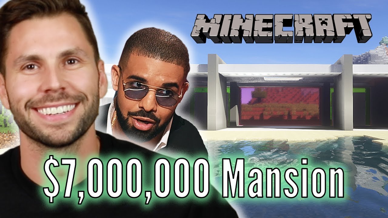 Designer Builds Drake's $7,000,000 Mansion In Minecraft • Professionals ...