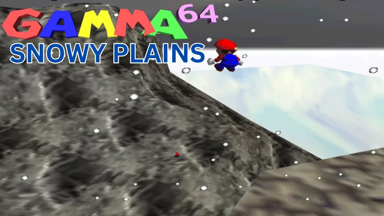 Gamma64 Course 3 Snowy Plains (SM64 Rom Hack) - YouTube