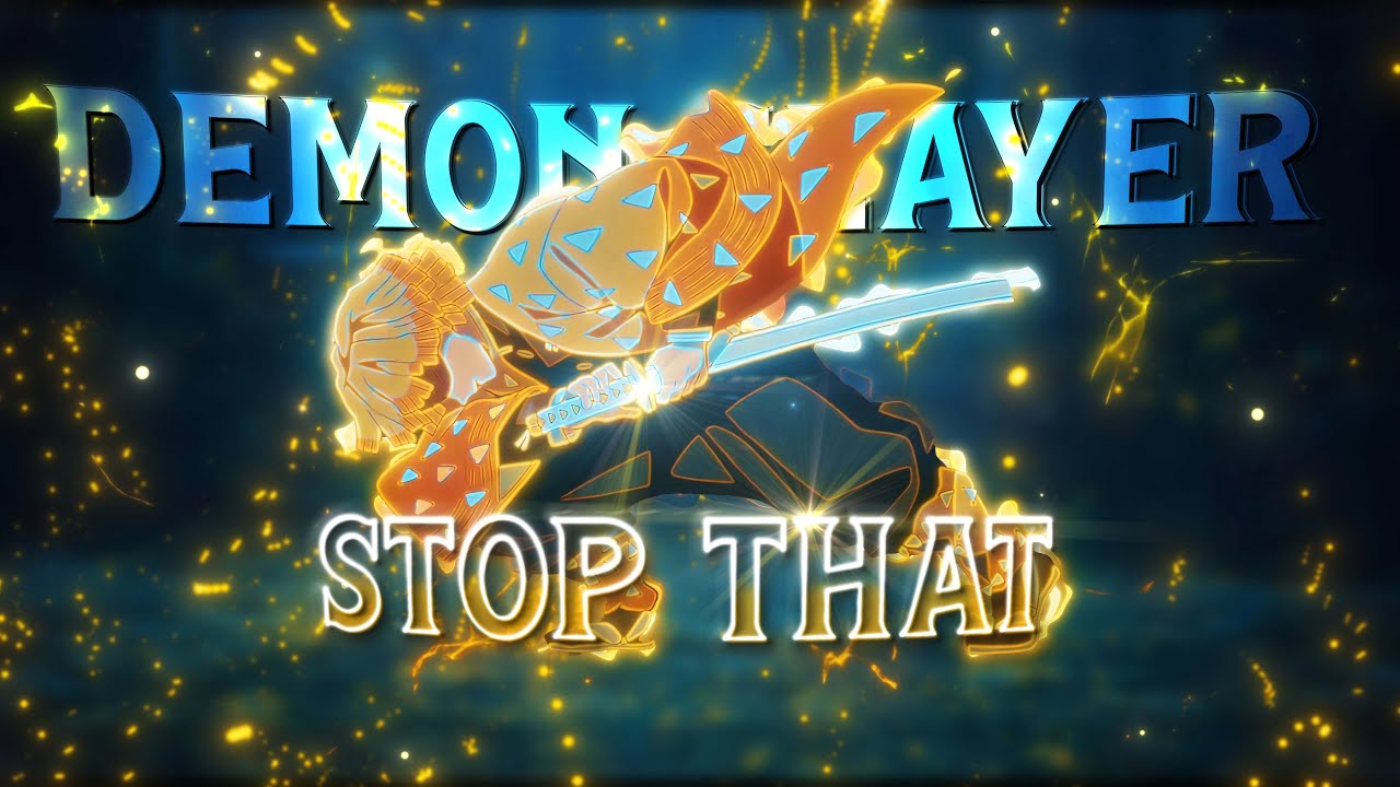 Zenitsu thunder slash - (Stop That) Demon Slayer [AMV/Edit] - YouTube