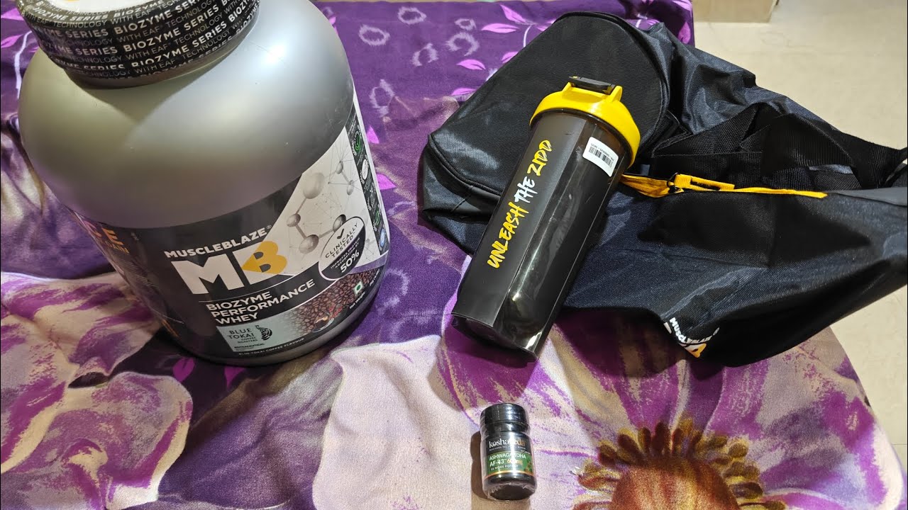 Muscle Blaze Biozyme Performance Whey Unboxing (Winter Special Offer ...