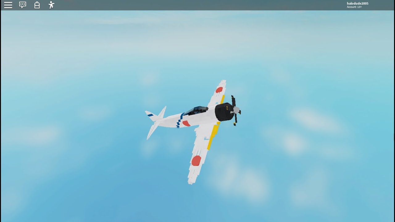 Mitsubishi A6M Zero ][ Roblox Plane Crazy - YouTube