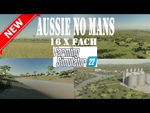 PC#LS22#GeheimTipp New Map Aussie No Mans 1.0.0.0#Die größte Bau Map im ...