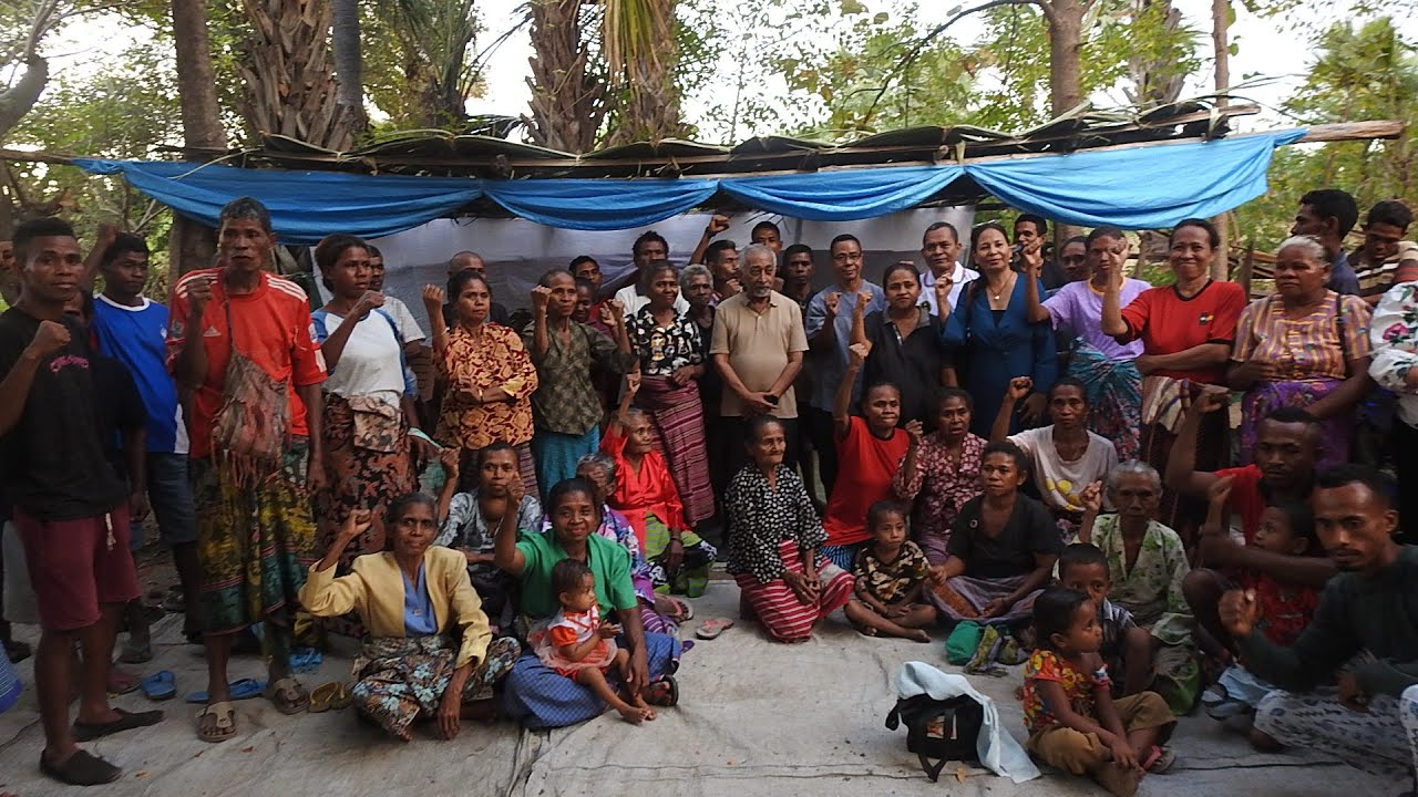 SG. DR. MARI ALKATIRI VIZITA GRUPU SOBA ATTO SIRA IHA SUKU LIFAU ALDEIA ...