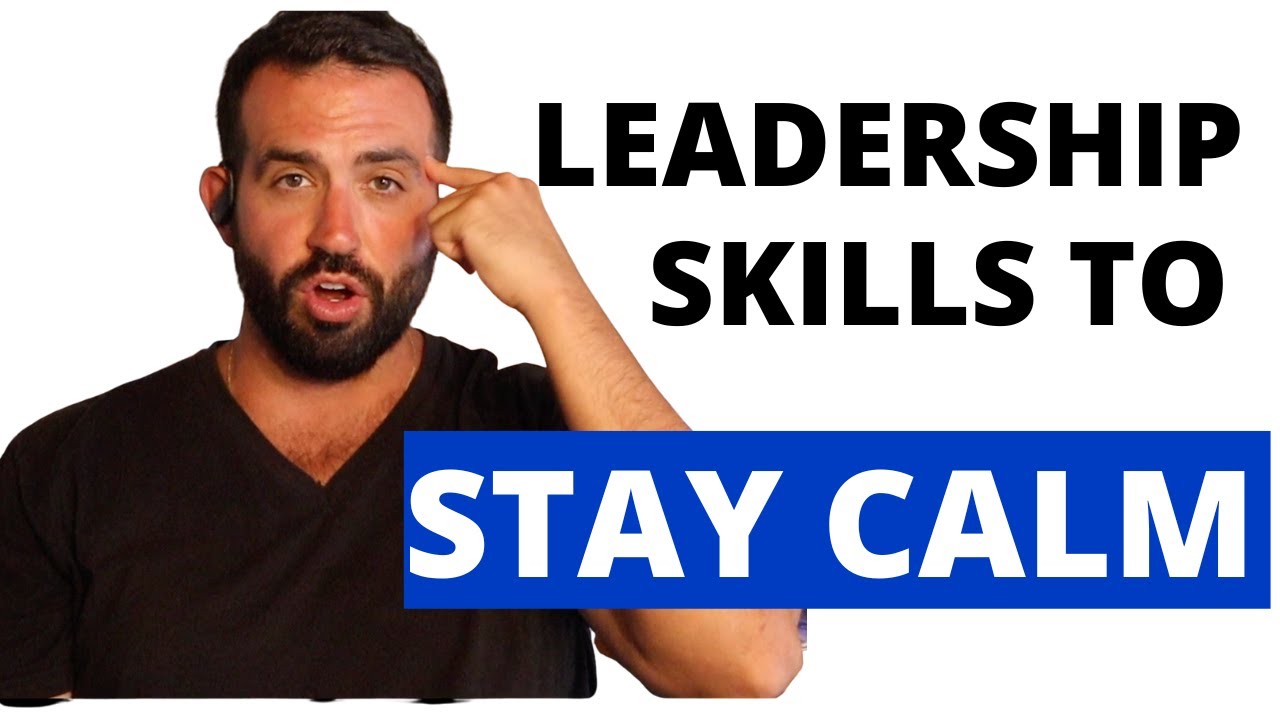 How to stay calm as a leader: 3 NLP techniques for leadership! - YouTube