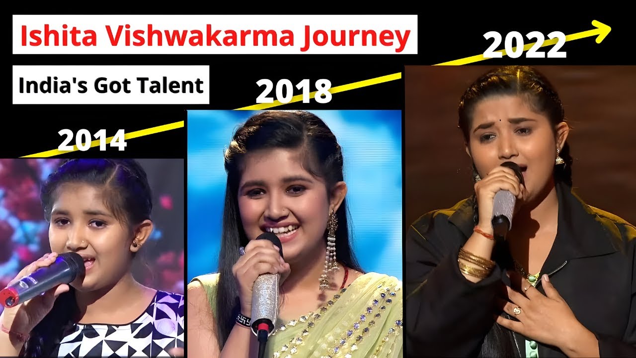 Ishita Vishwakarma Journey | Ishita Journey From SaReGaMaPa Lil Champs ...