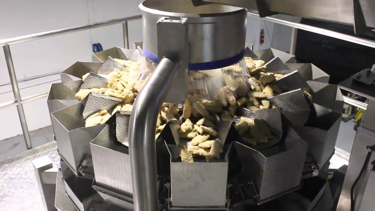 Weigh Filling and Packaging IQF Frozen Chicken Strips - PrimoCombi with ...