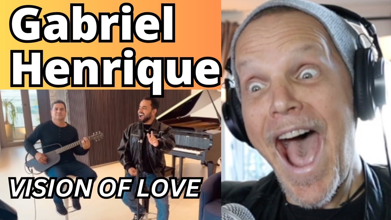 Vision Of Love Acoustic Version Gabriel Henrique Pro Singer Vocal Coach ...