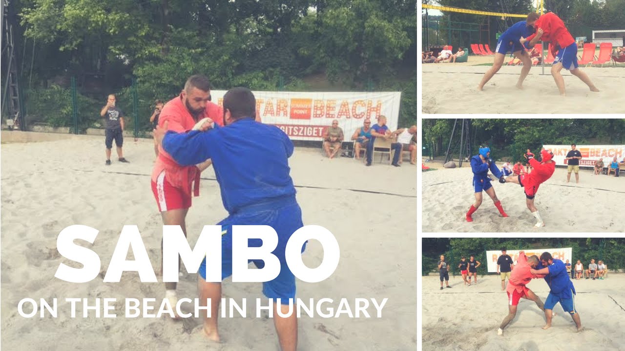Beach sambo in Hungary 2016 - YouTube