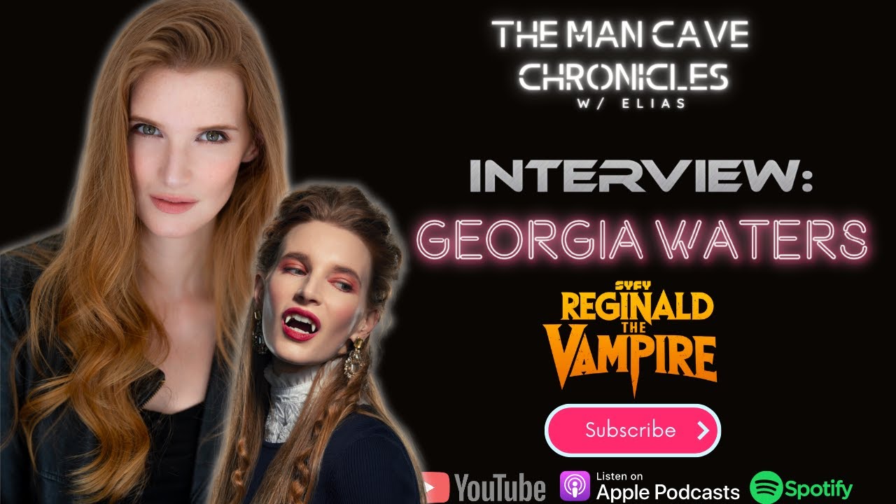 Georgia Waters talks 'Reginald The Vampire' on SyFy - YouTube
