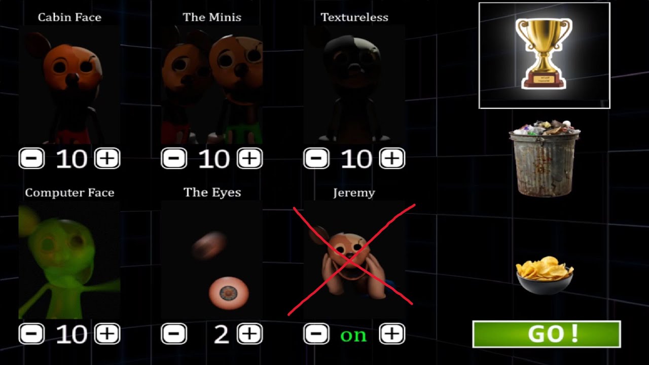 Night with The Cabin Face Family | Max Mode no Jeremy + Credits ...