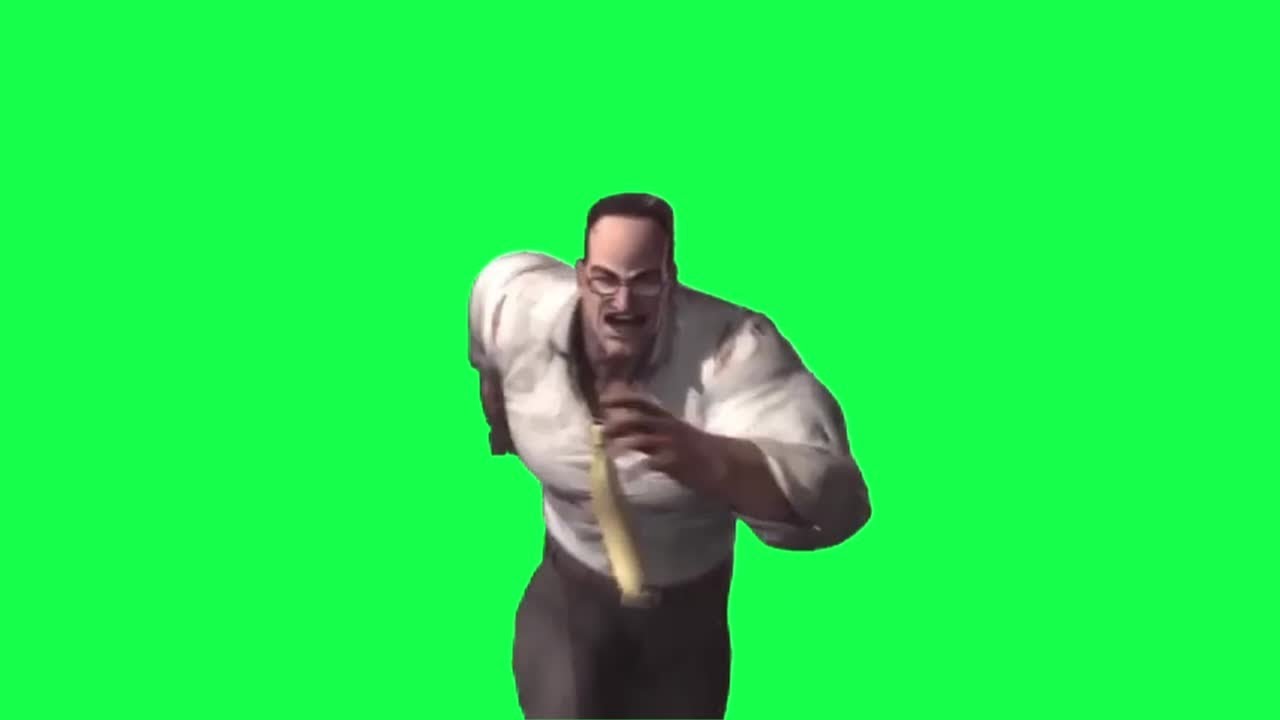 Running Senator Armstrong Green Screen Revengeance Status Template