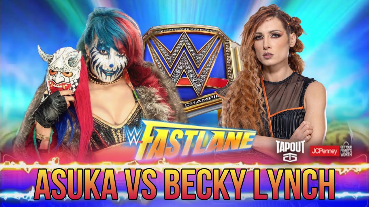 WWE 2K24 Fastlane Asuka Vs Becky Lynch SmackDown Women’s Championship ...