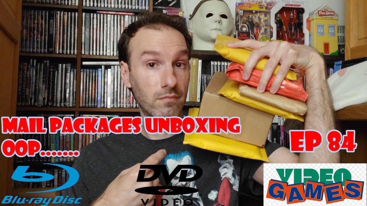 Mail Packages Unboxing OOP Blu Rays DVDs Video Games Episode 84 Movie ...