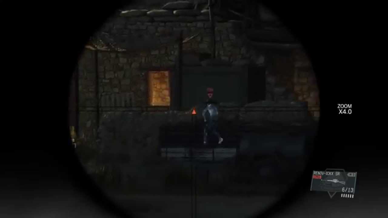 MGSV TPP (PS4) : Russian Soldier with CQC Shield VS Sniper Rifle - YouTube