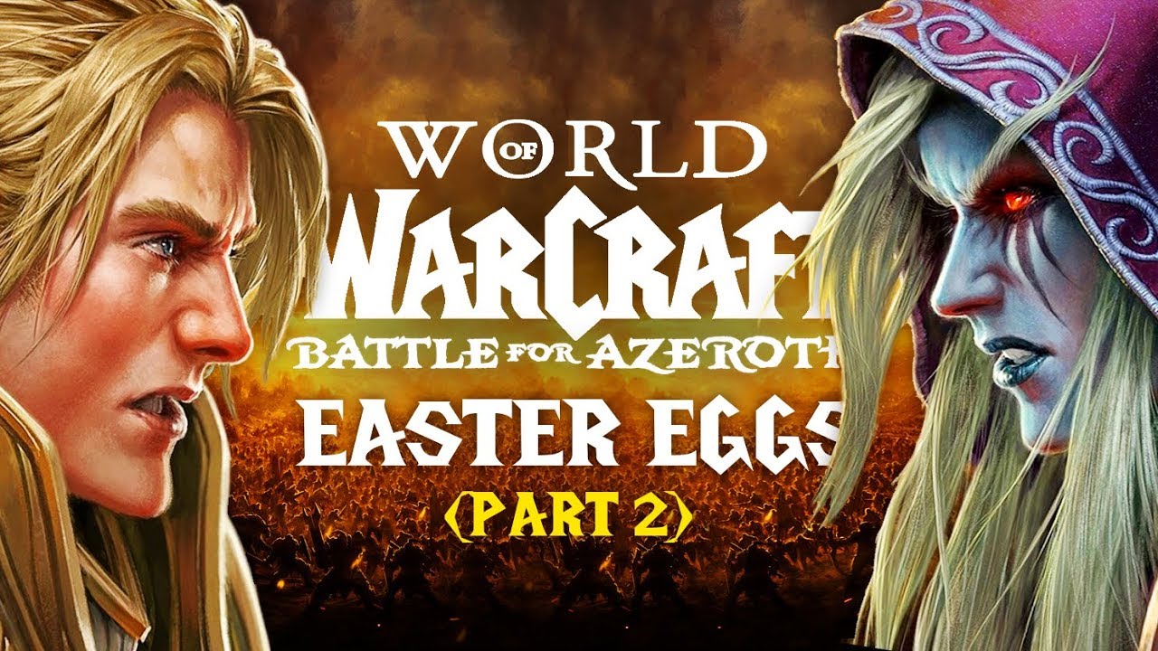 The Best Easter Eggs in WORLD OF WARCRAFT: BATTLE FOR AZEROTH (Part 2 ...