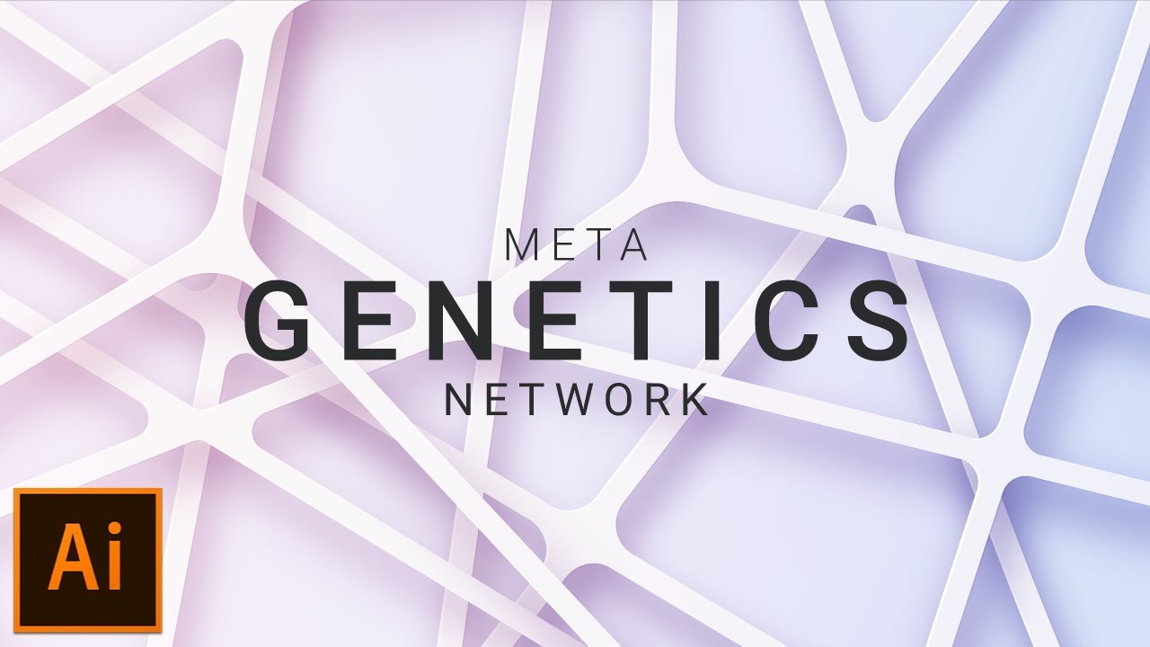 How to Design Meta Web like Background in Adobe Illustrator - YouTube