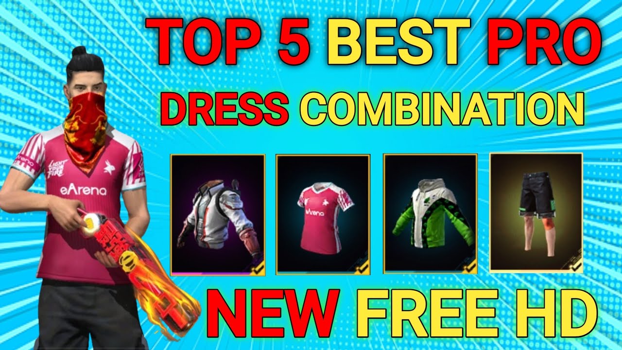 Top 5 Best Pro Dress Combination Free Fire | Best Dress Combination ...