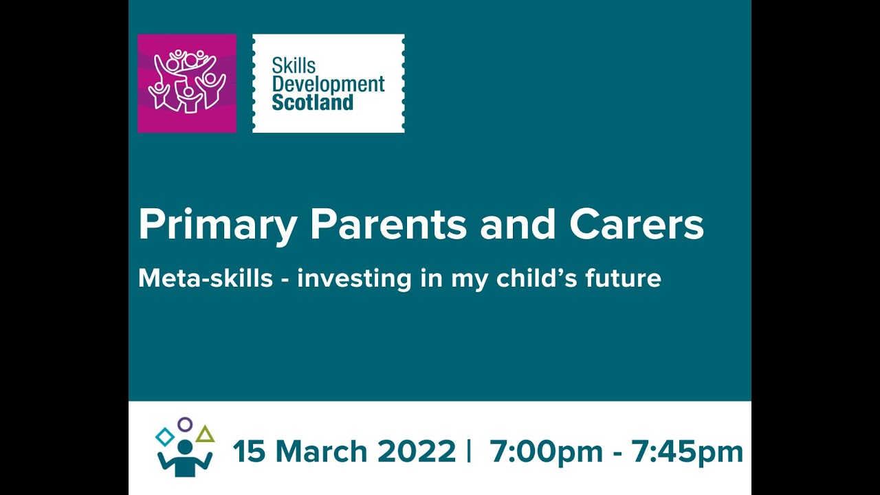 Meta skills - Investing in your Child's Future ( Primary parents) - YouTube
