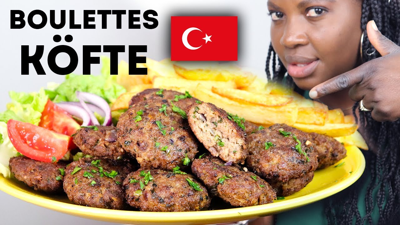 KEFTA (Boulettes de Viande Hachée aux Épices) [CUISINE TURQUE] KOFTE ...