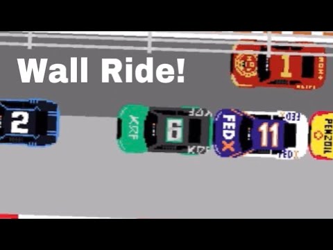 I recreated Ross Chastain’s wall ride at Martinsville - YouTube
