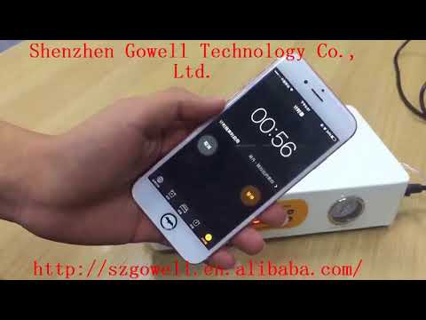 2017 Newest Super MINI bubble remover debubble machine for edge/flat ...