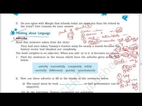 The Fun They Had Class 9 Questions and Answers | Thinking about language | Part 3 - YouTube