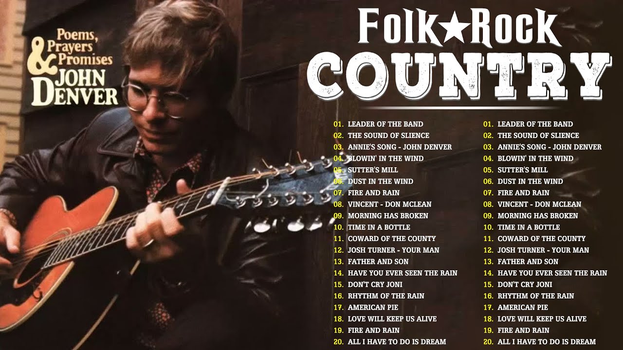 John Denver, Simon & Garfunkel, Cat Stevens, Don McLean, Neil Young ...