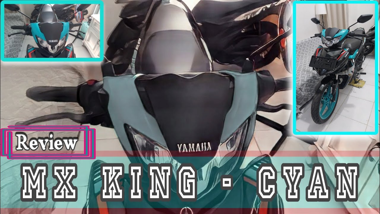 REVIEW MX KING 2023 WARNA CYAN - YouTube