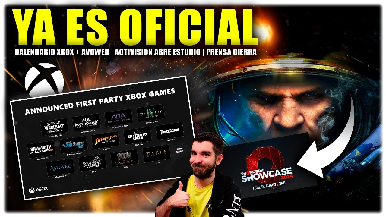 🎮 CALENDARIO Xbox OFICIAL | Activision SORPRENDE | Prensa CIERRA + THQ ...