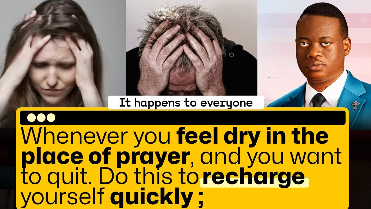 Have you ever felt discouraged to stop praying... This is the way out # ...