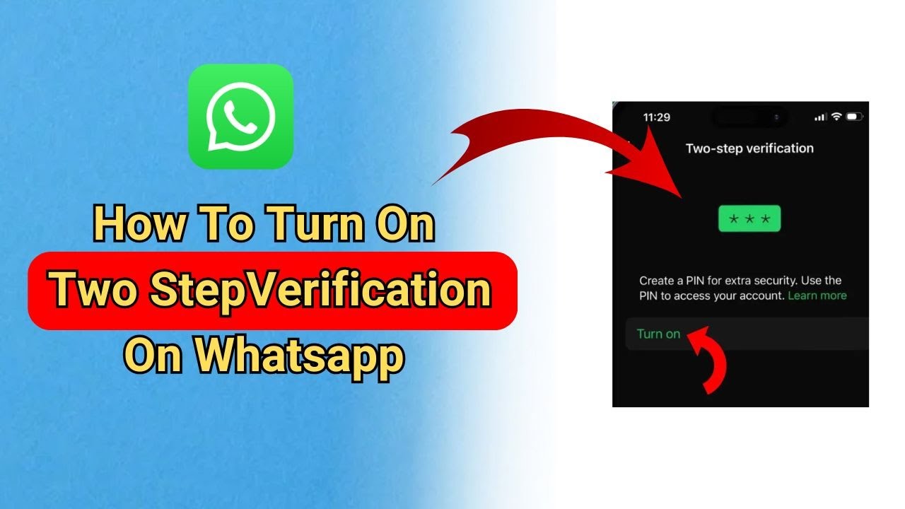 How to Turn ON Two Step Verification on WhatsApp - Easy Guide - YouTube