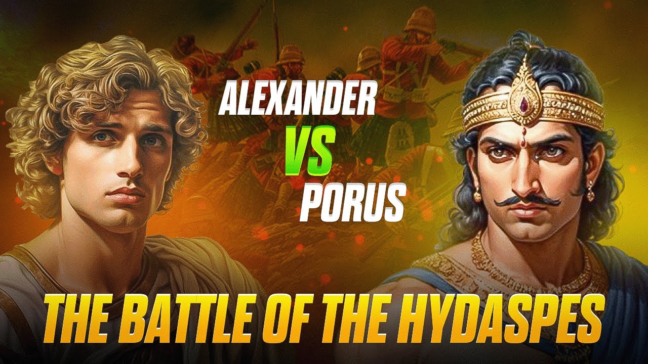 🗡️The Battle of Alexander🫅and Porus🤴: Clash of Titans💪 # ...