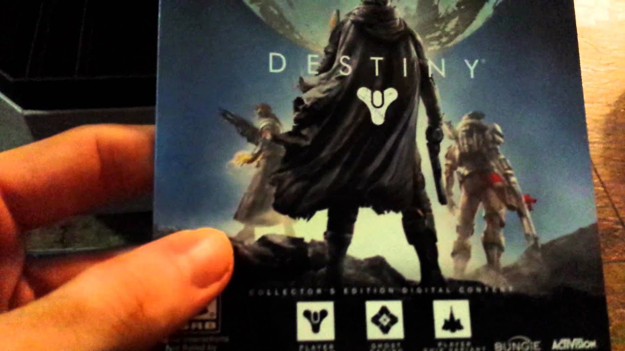 Destiny Xbox One Ghost Edition Unboxing Video - YouTube