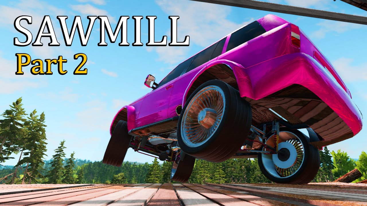 Sawmill Rally² ( Automation + BeamNG ) - YouTube