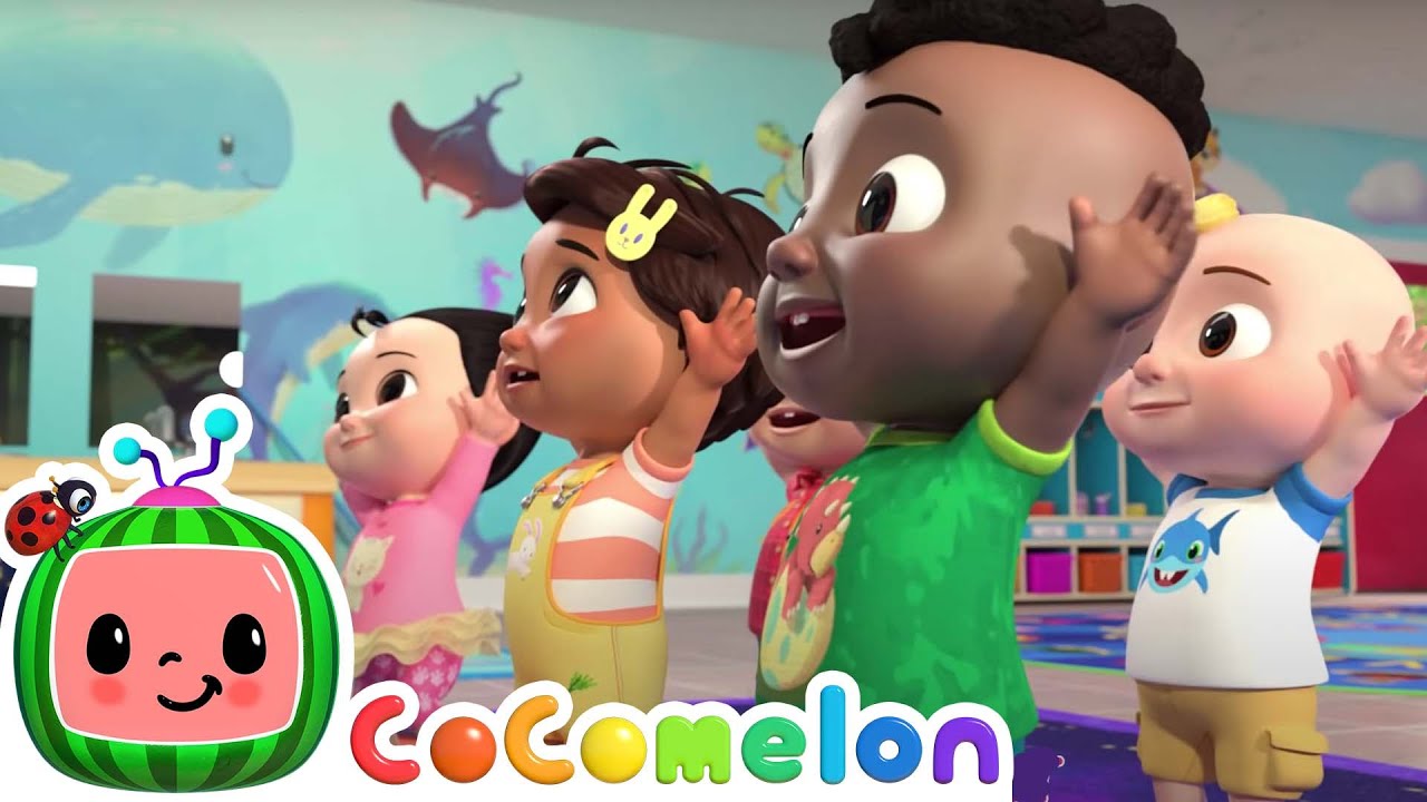 The Stretching and Exercise Song | Cocomelon | Kids Cartoon Show ...