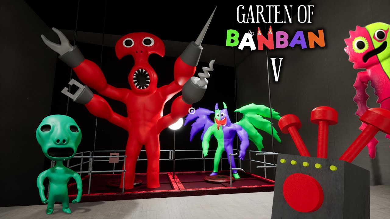 GARTEN OF BANBAN 5 - SYRINGEON DOCTER vs ZOLPHIUS BABY ALIEN vs JESTER ...